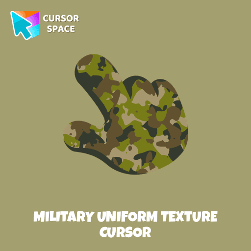 Military Uniform Texture Cursor - Cursor Pack | Cursor Space
